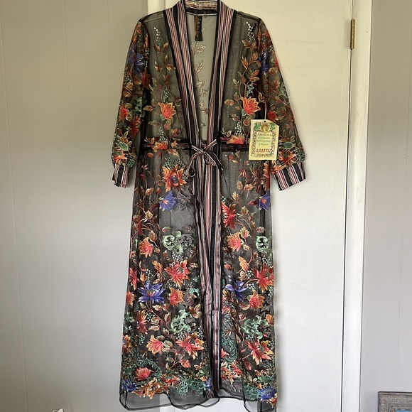 Aratta | Other | Nwt Aratta Duster Beautiful Embroidery Og Price Over ...